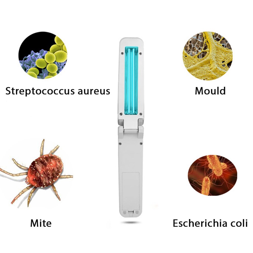 Foldable UVC Lamp wireless Portable Sanitizing Ult... – Grandado