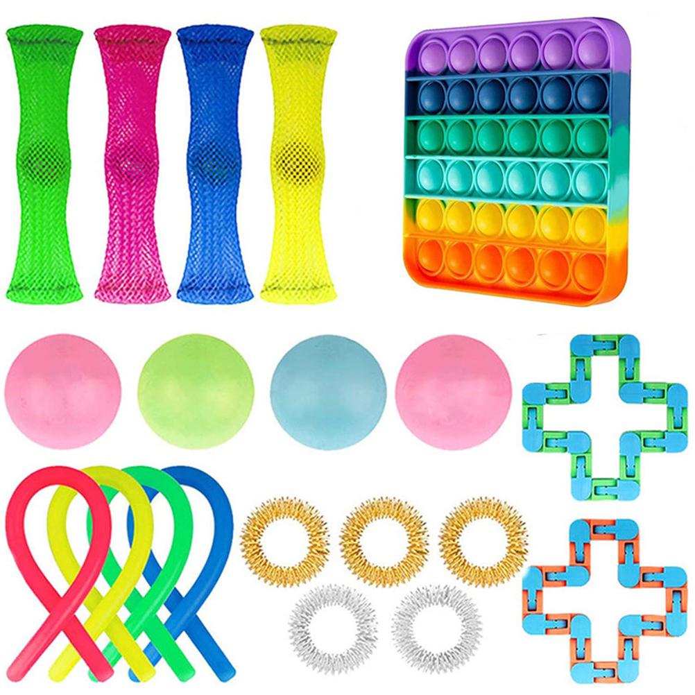 Fidget Toys3/17/20/23/26/28 PCS Pack Sensory Toy S... – Grandado