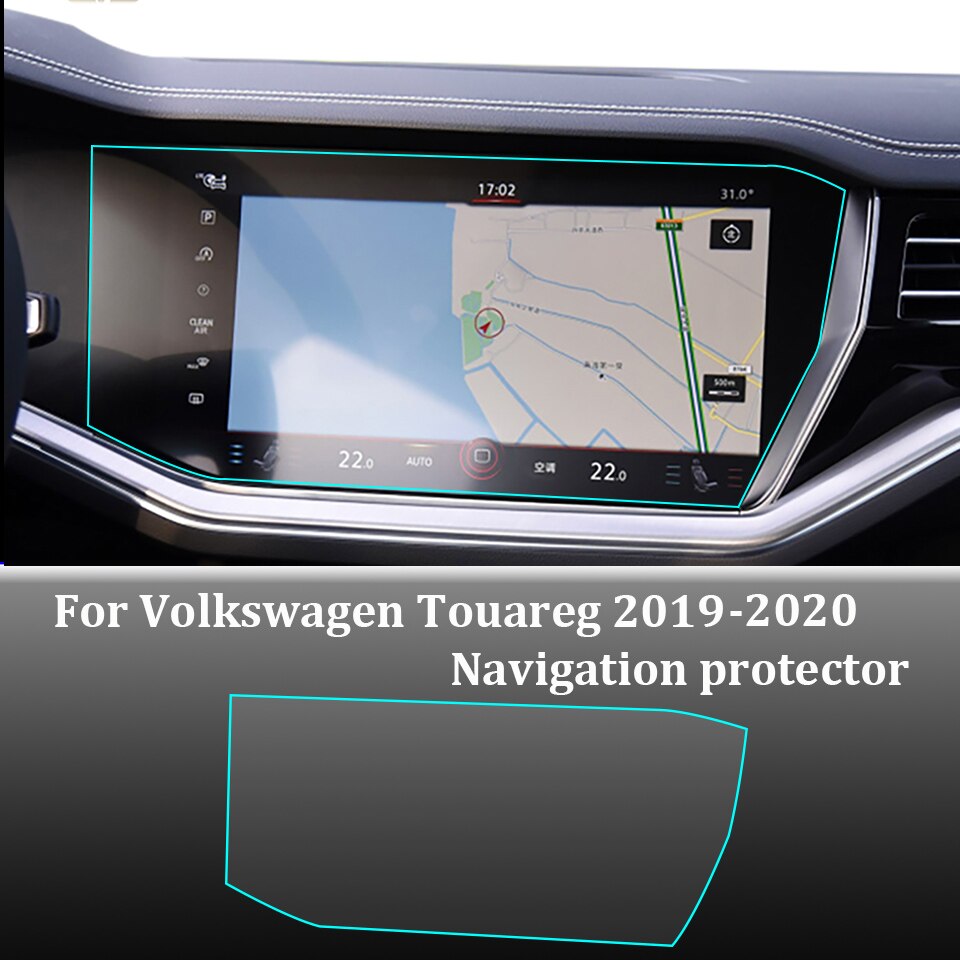 for Volkswagen Touareg navigation screen film cove... – Grandado