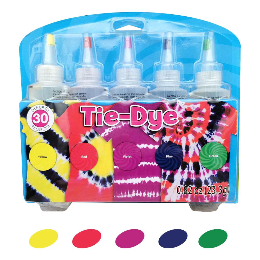 Tie dye kit koud water kleurrijke one step art cra... – Grandado