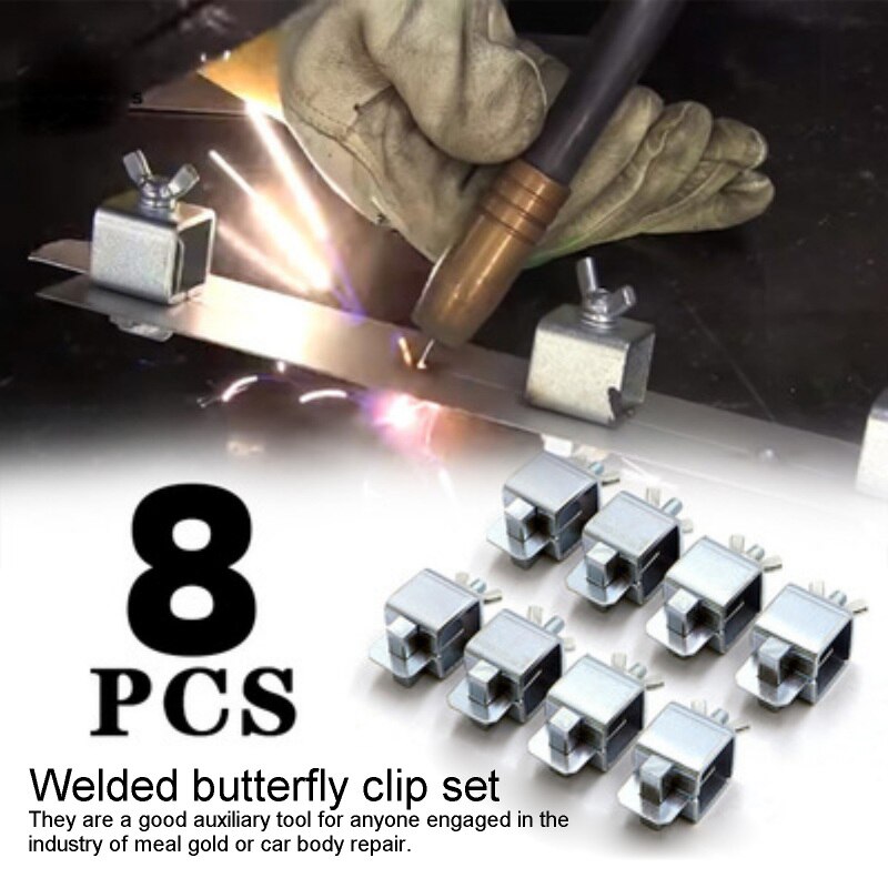 8pcs Welding Butterfly Clip Clamps Holder Butt Wel... – Grandado