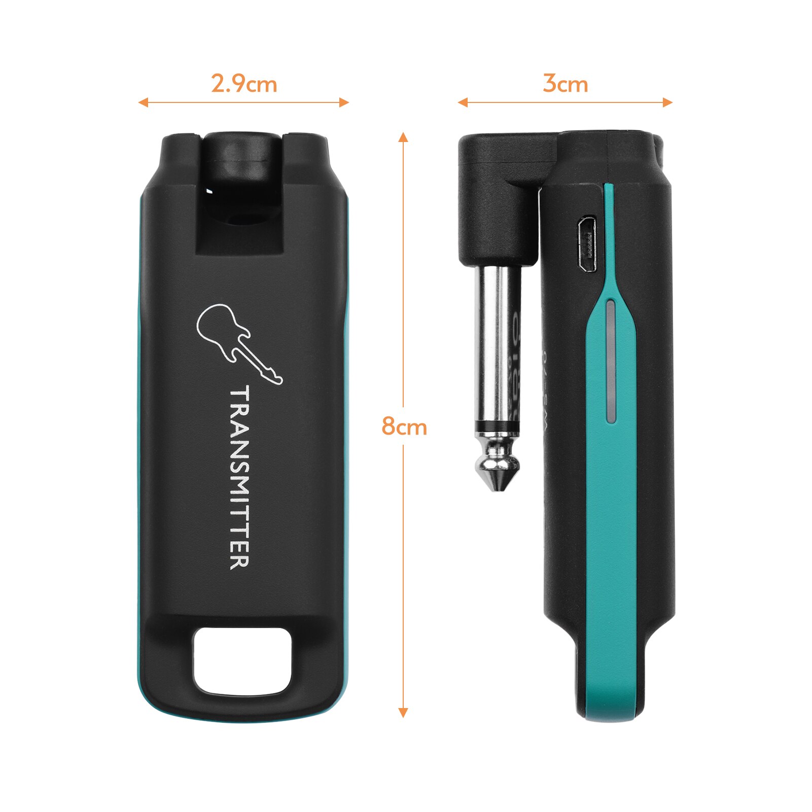 SWIFF WS-70 UHF Guitar Transmitter Receiver Set Di... – Grandado
