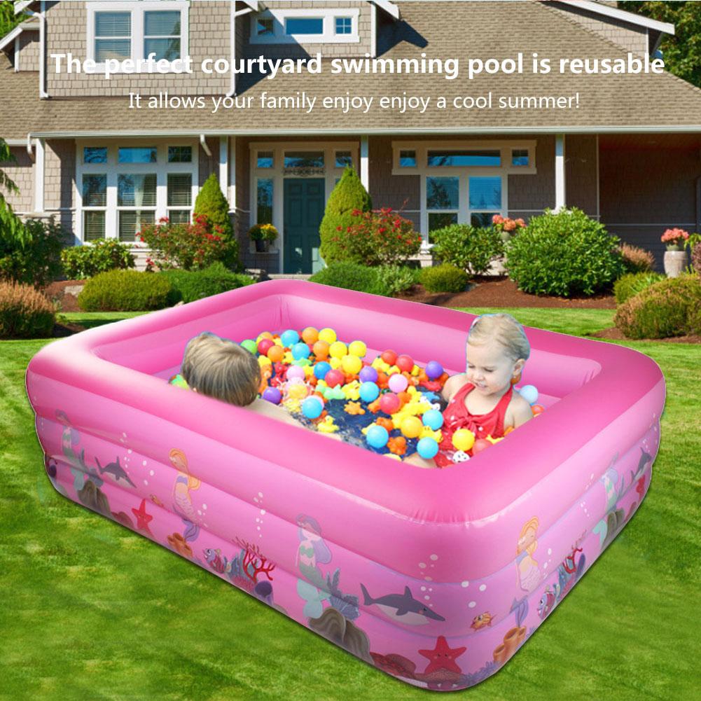 Inflatable Swimming Pool Out-size Rugged Durable S... – Grandado Inflatable Swimming Pool Out-size Rugged Durable S... – Grandado