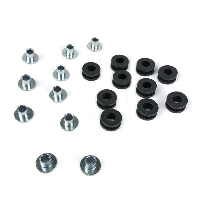 10pcs Black Assortment Fastener Kit Rubber Fuel Ga... – Grandado
