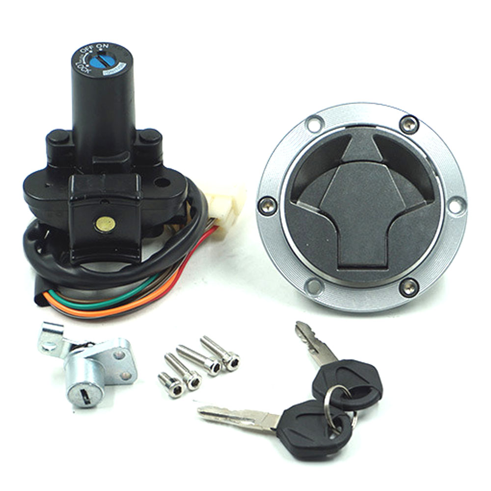 Contactslot Gas Tank Cap W/ Seat Lock Key Set Voor... – Grandado