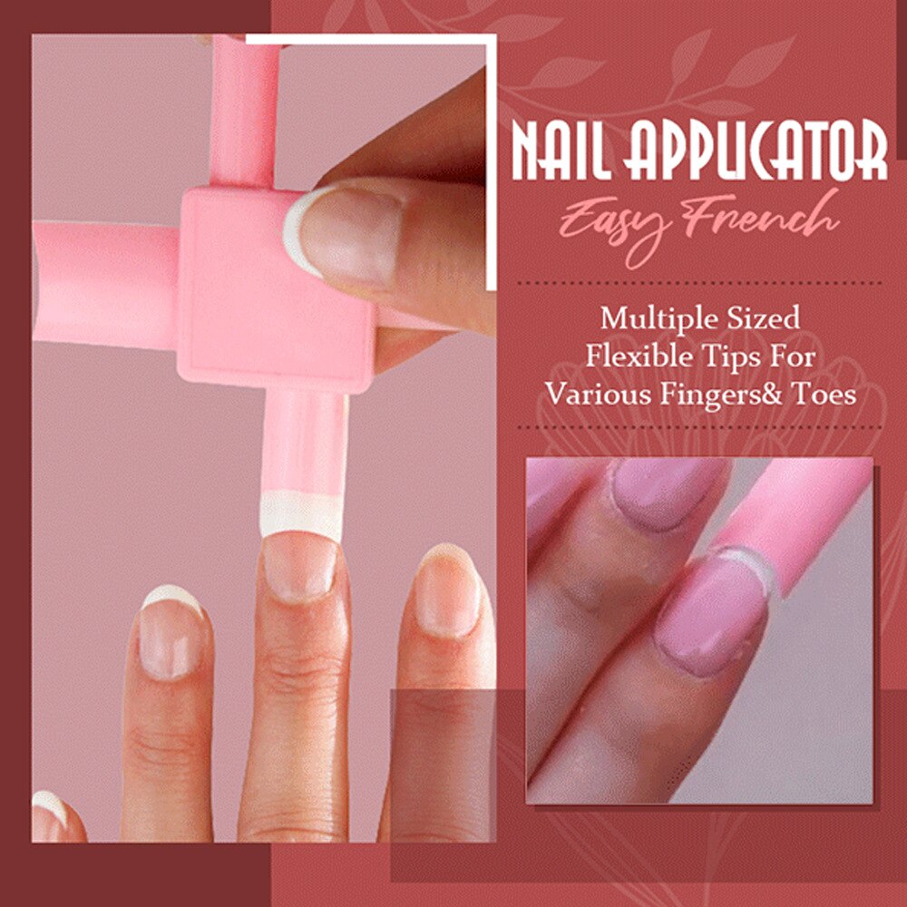 French Nail Applicator Simple Reusable Compact Eas... – Vicedeal
