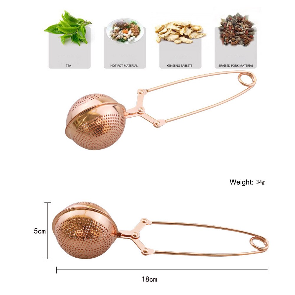 Telescopic Metal Tea Bag Adjustable Reusable Tea S... – Vicedeal