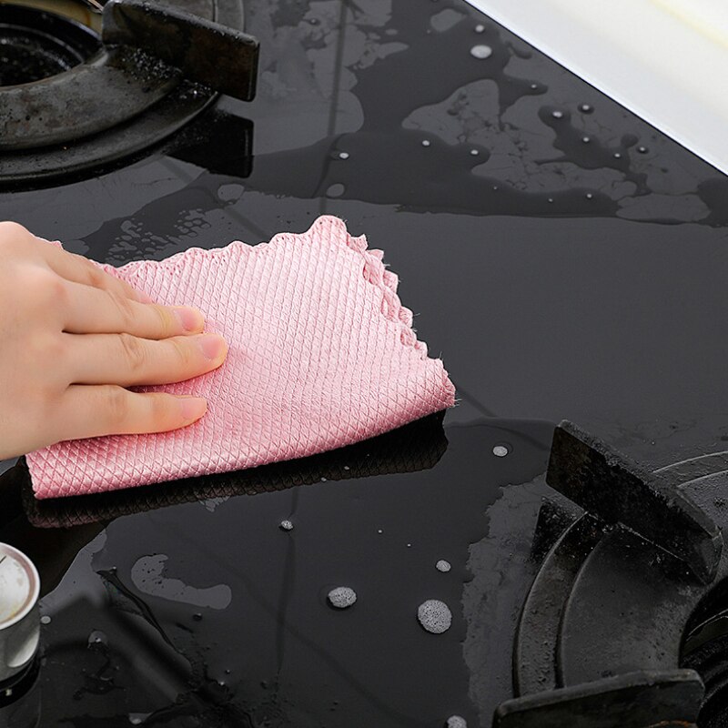 5Pcs Kitchen Anti-grease Wiping Rag Super Absorben... – Grandado