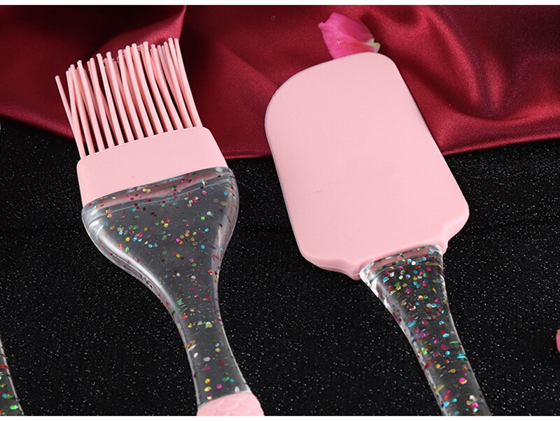 1 Set Cute Cartoon Crystal Fishtail Pink Four-piec... – Grandado
