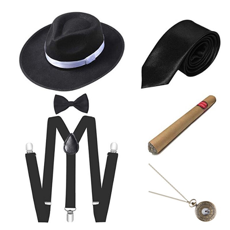 1920S Mens Great Gatsby Accessories Set Roaring 20... – Vicedeal