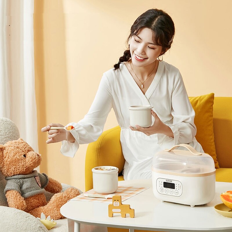 220V 1L Electric Slow Stewing Machine Portable Cer... – Vicedeal