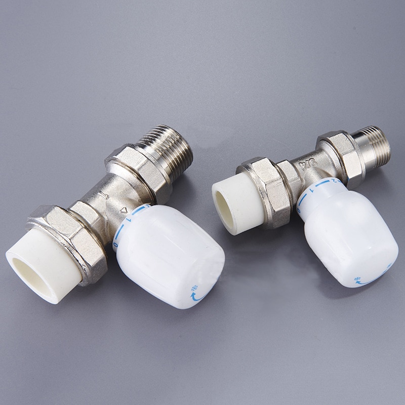 1/2" 3/4" 1" DN15 Brass PPR Thermostatic Radiator ... – Grandado