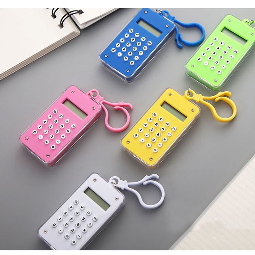 Candy Color Mini Standard Function Calculator 8-di... – Vicedeal