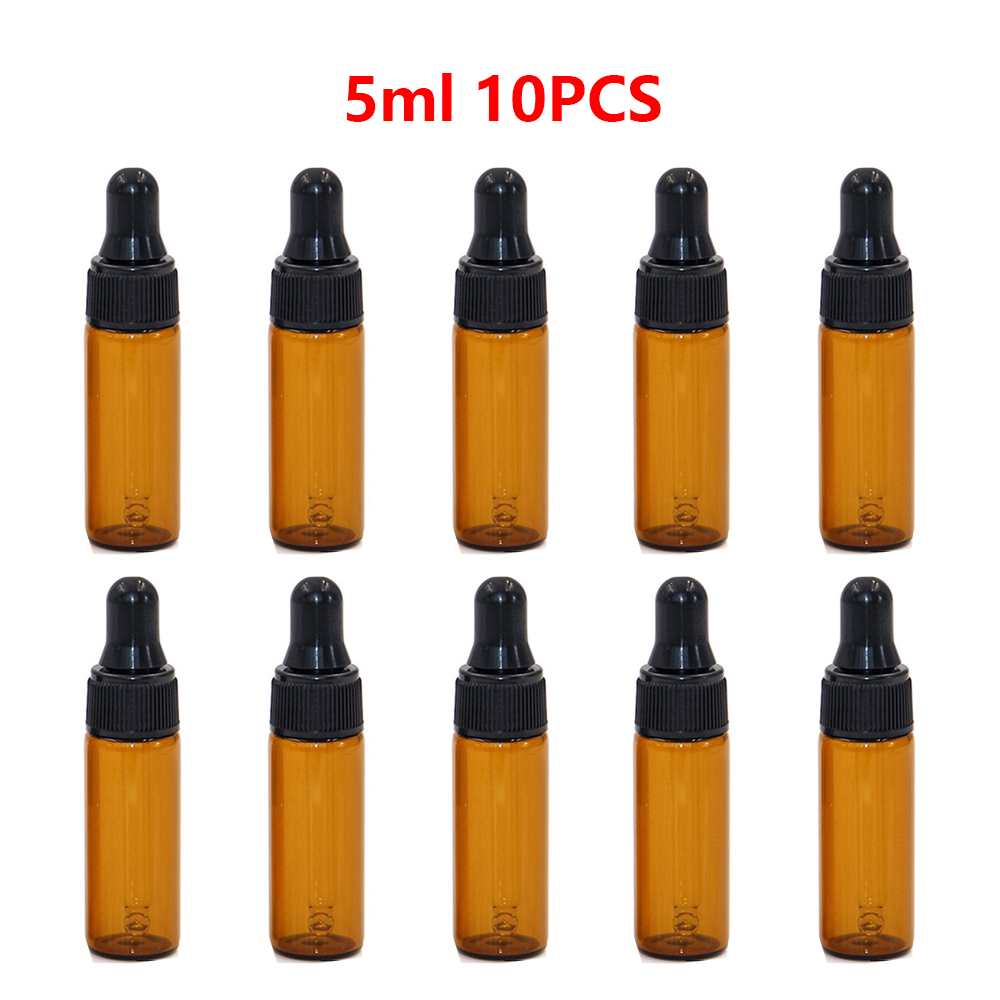 Mini Size Amber 1/2/3/5/Ml Hervulbare Lege Dropper... – Grandado