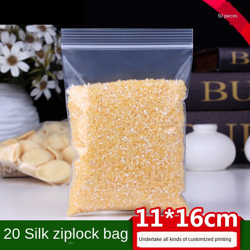 Ziplock Zak Doorzichtige Plastic Zak Plastic Verpa... – Grandado
