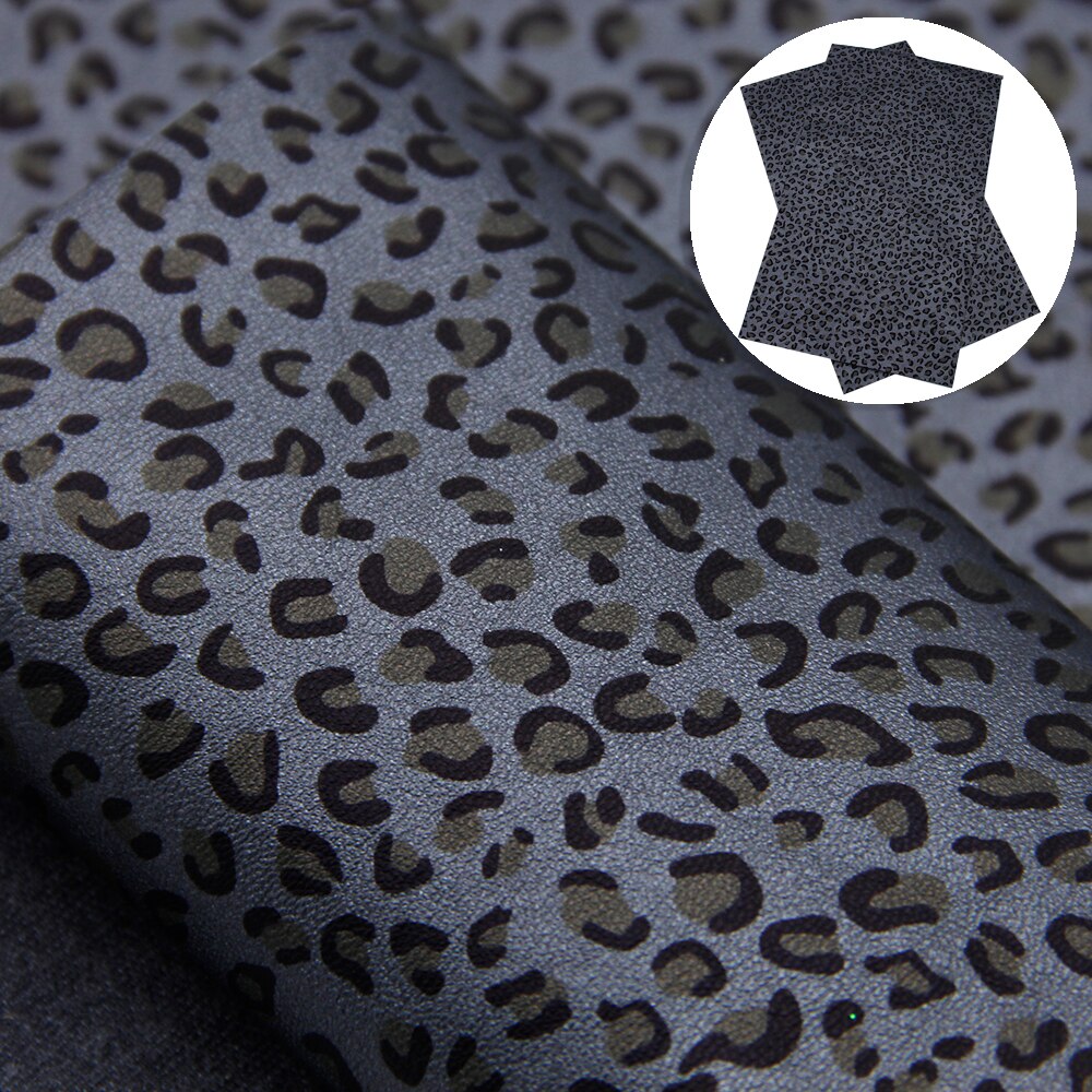 20*34cm Solid Color Leopard Patterns Printed Litch... – Grandado