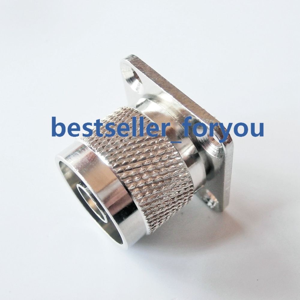 RF N type Male Plug RF Coaxial Connector 4-hole Pa... – Vicedeal