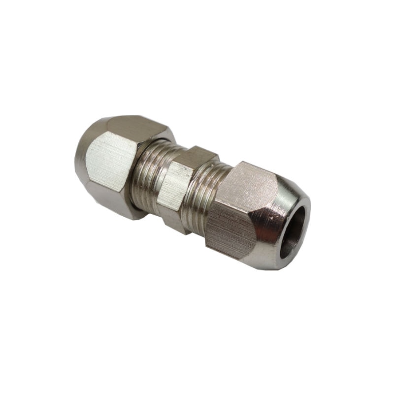 Brass Nickel Plated Compression Fitting Straight U... – Vicedeal