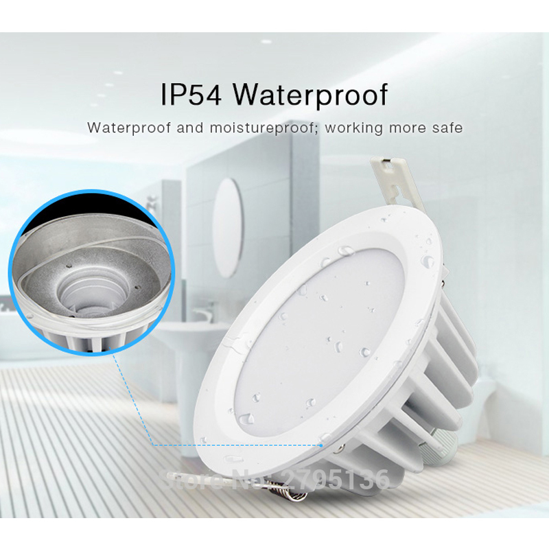 Milight 6W Rgb + Cct Waterdichte Led Downlighters ... – Grandado