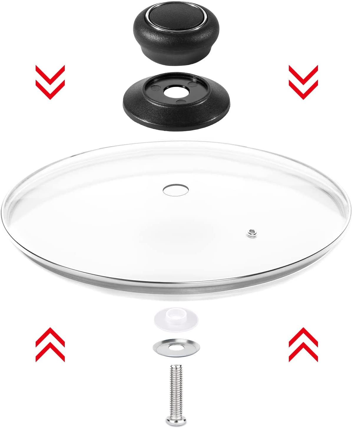 Pot Lid Top Replacement Knob - Silicone Glass Sauc... – Vicedeal