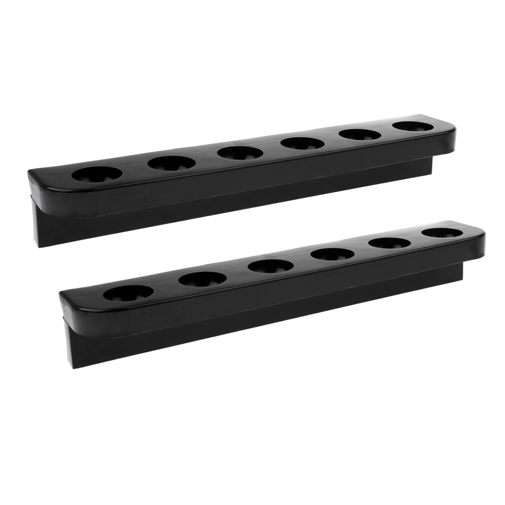 DURABLE POOL/ SNOOKER CUE RACK HOLDS 6 CUES BILLIA... – Grandado