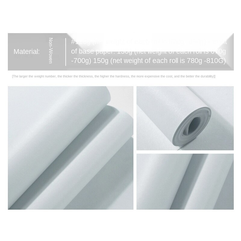 Solid color wallpaper modern minimalist bedroom pl... – Grandado