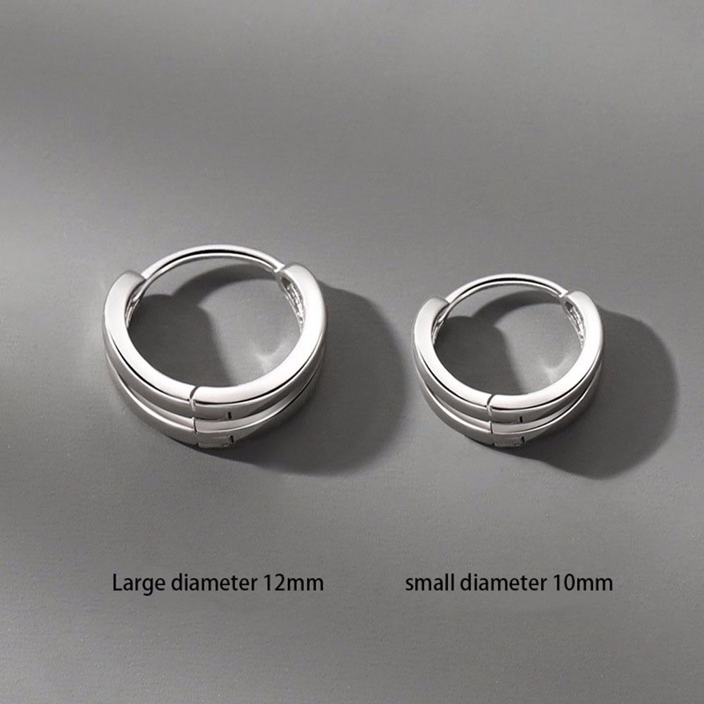 Personality cool boys hoop earrings Korean style s... – Vicedeal