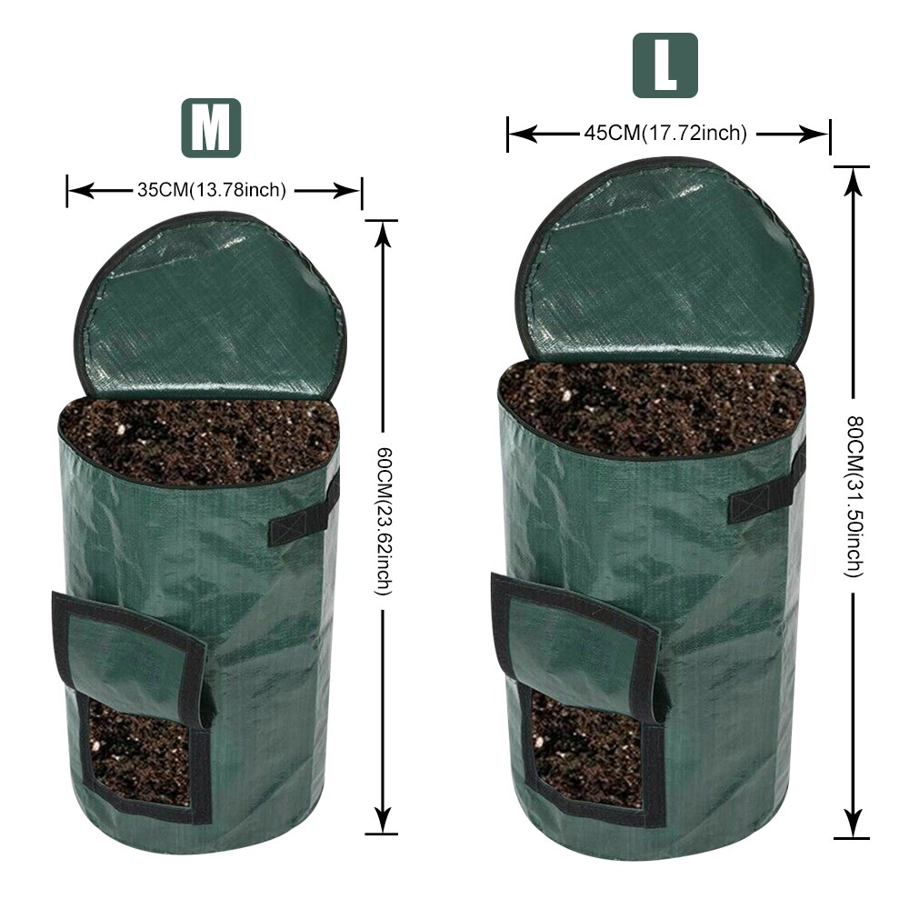 Tuin Yard Leaf Bag Organische Compost Zak Gazon Af... – Vicedeal