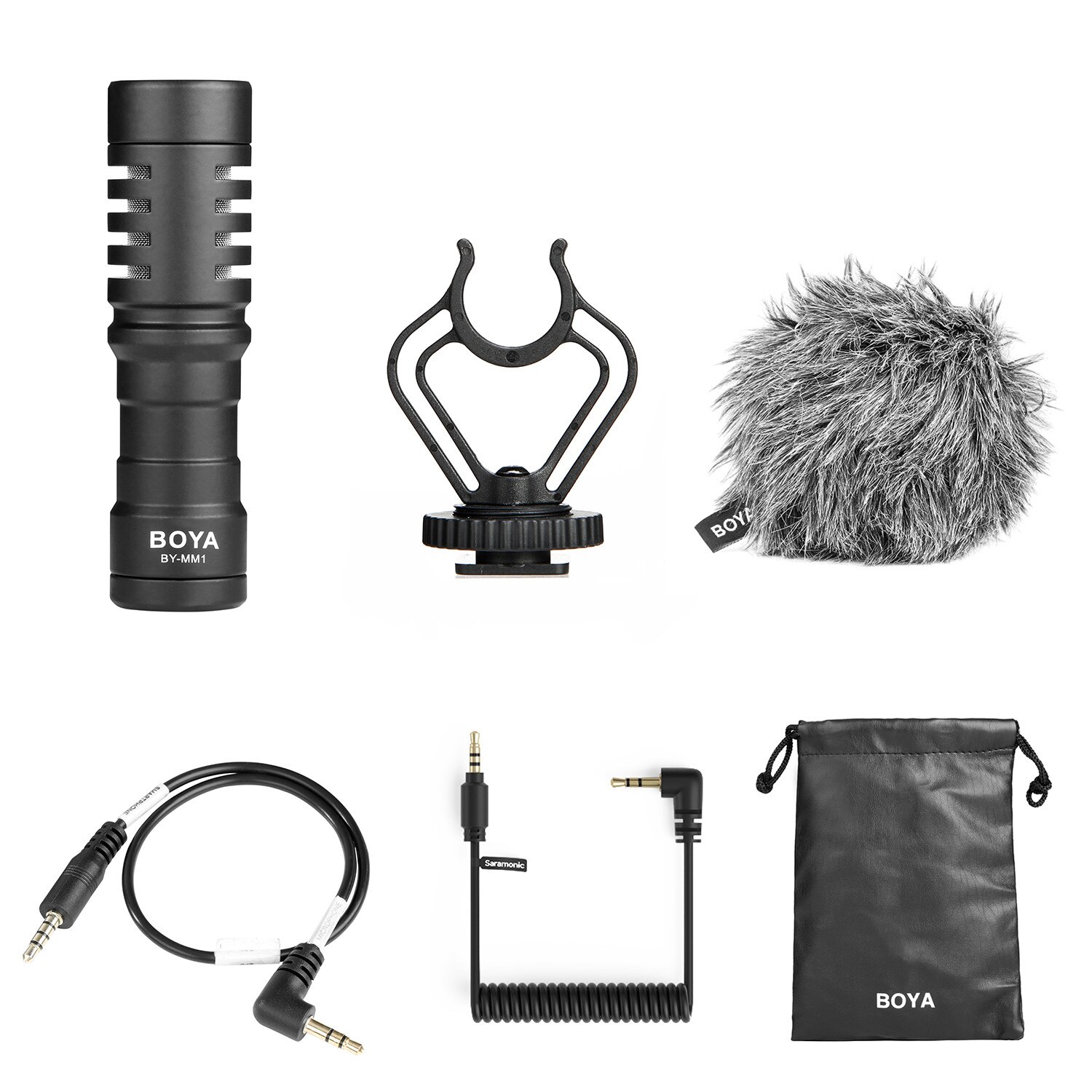 Boya BY-MM1-B Universele Cardioid Microfoon Voor S... – Vicedeal