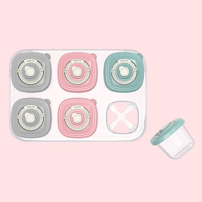 6 Stks/set Babyvoeding Organizer Box Bevriezing La... – Vicedeal