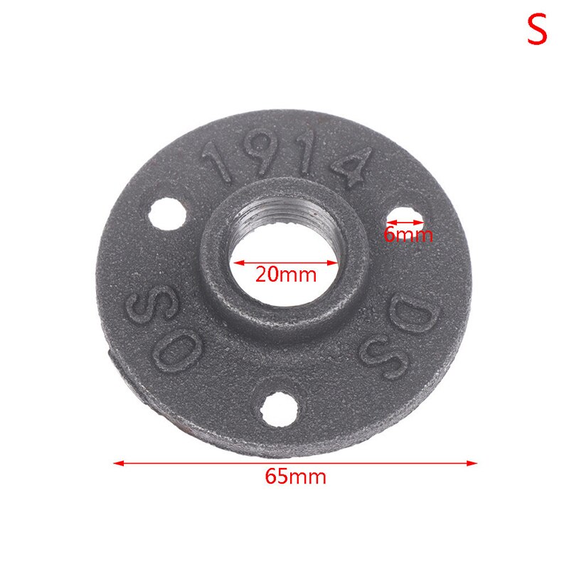 1/2" 3/4" 1" Black Decorative Malle... – Vicedeal