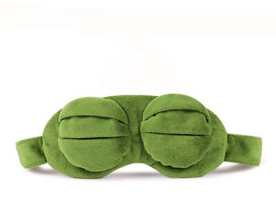 Travel 3D Frog Eye Mask Sleep Soft Padded Shade Co... – Grandado
