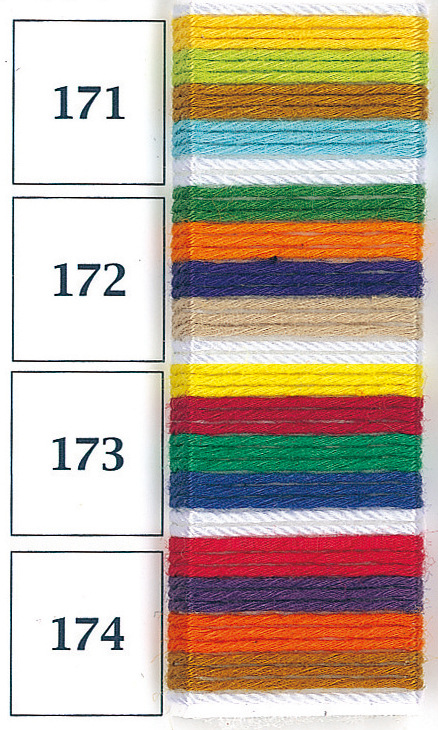 100Meter/piece Sashiko Gradient Color Thread 100% ... – Grandado