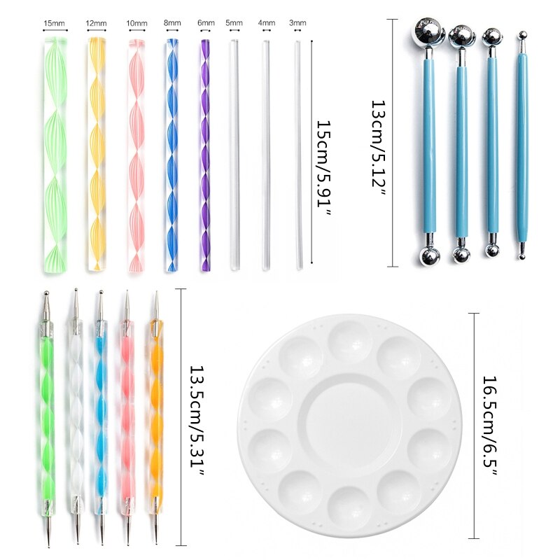 45pcs Mandala Dotting Tools for Painting Rock Ston... – Grandado