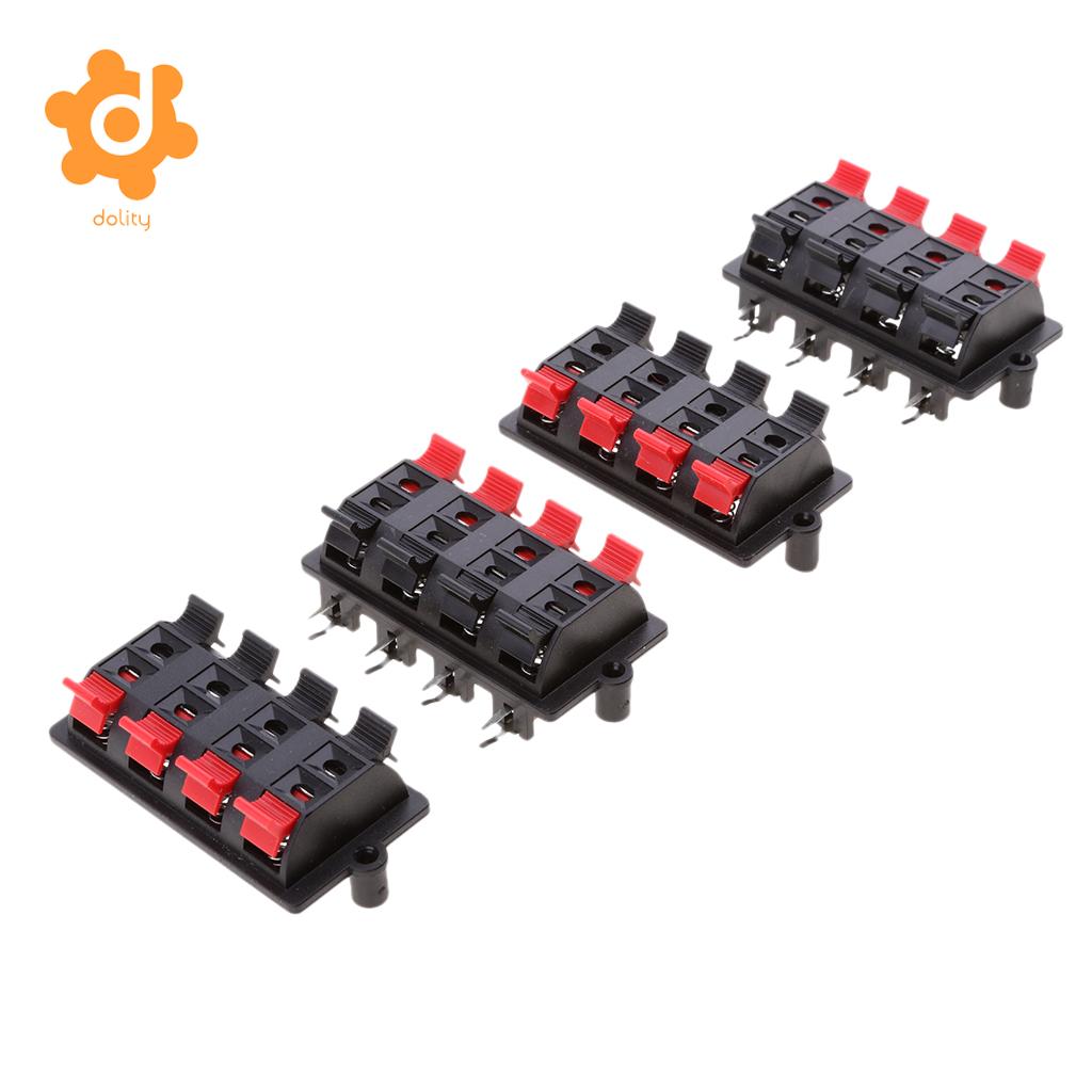 8 Way 2 Row Push Release Connector Plate Stereo Sp... – Grandado