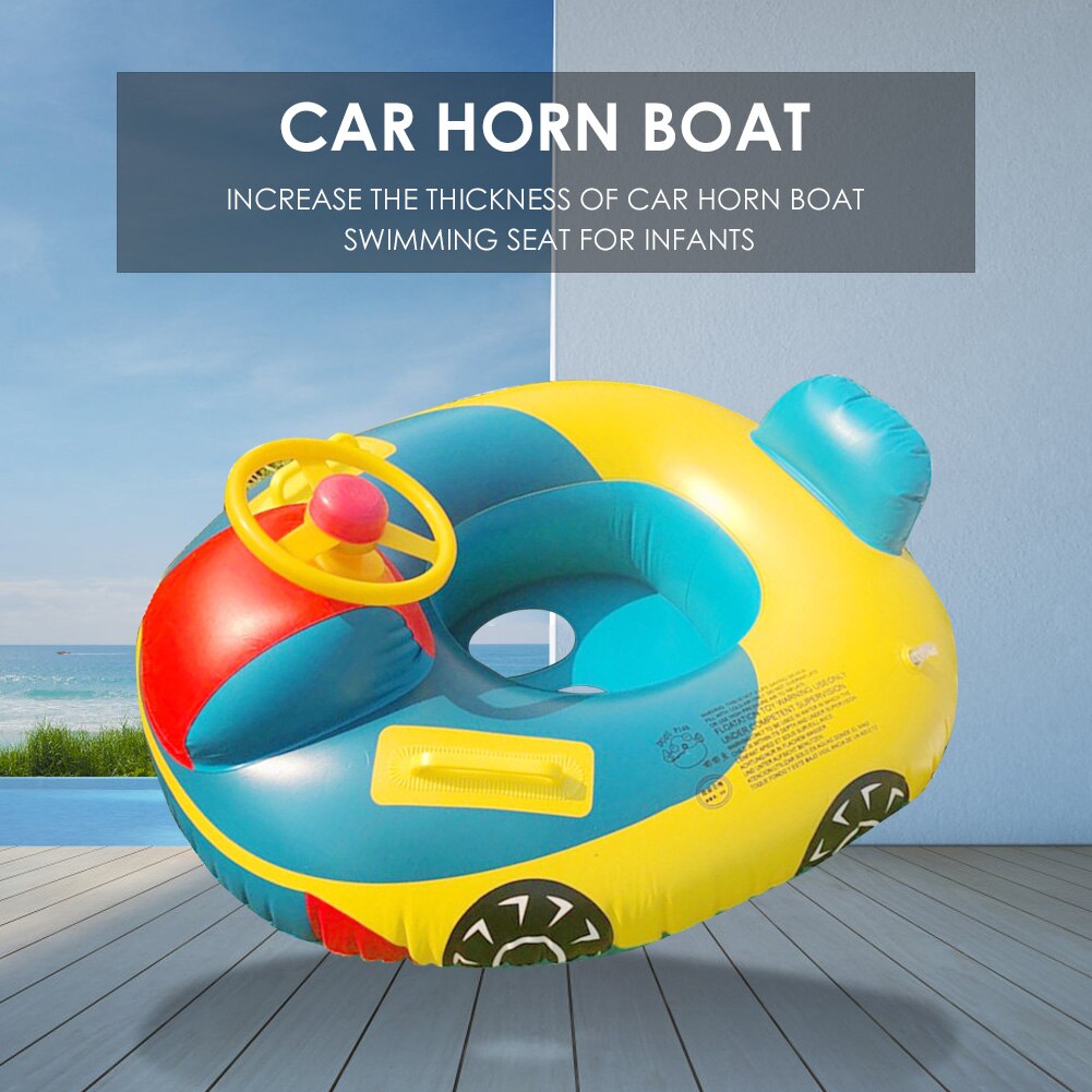 Summer Baby Inflatable Pool Ring Seat Baby Swim Po... – Grandado