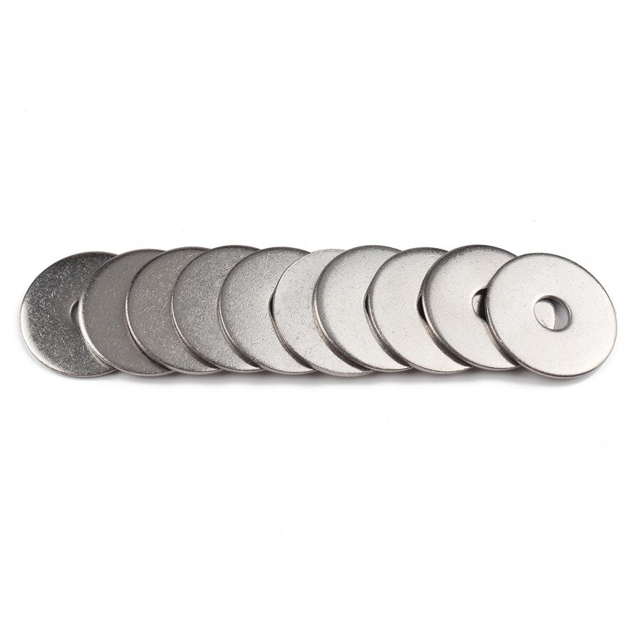 90pcs flat washers stainless steel boxed A2-70/C g... – Grandado