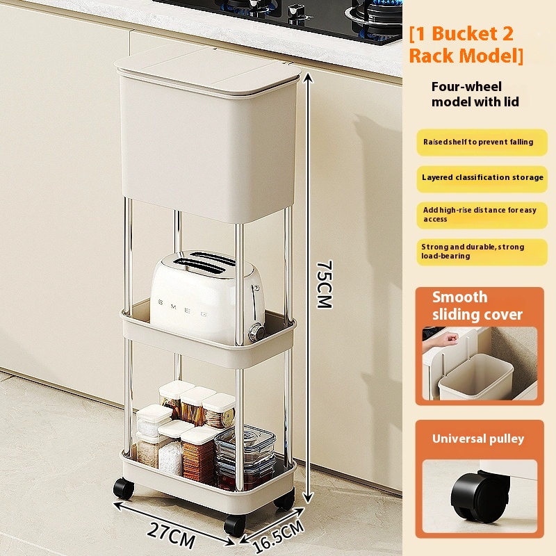 Kitchen Storage Rack Floor-standing Multi-layer Mo... – Vicedeal
