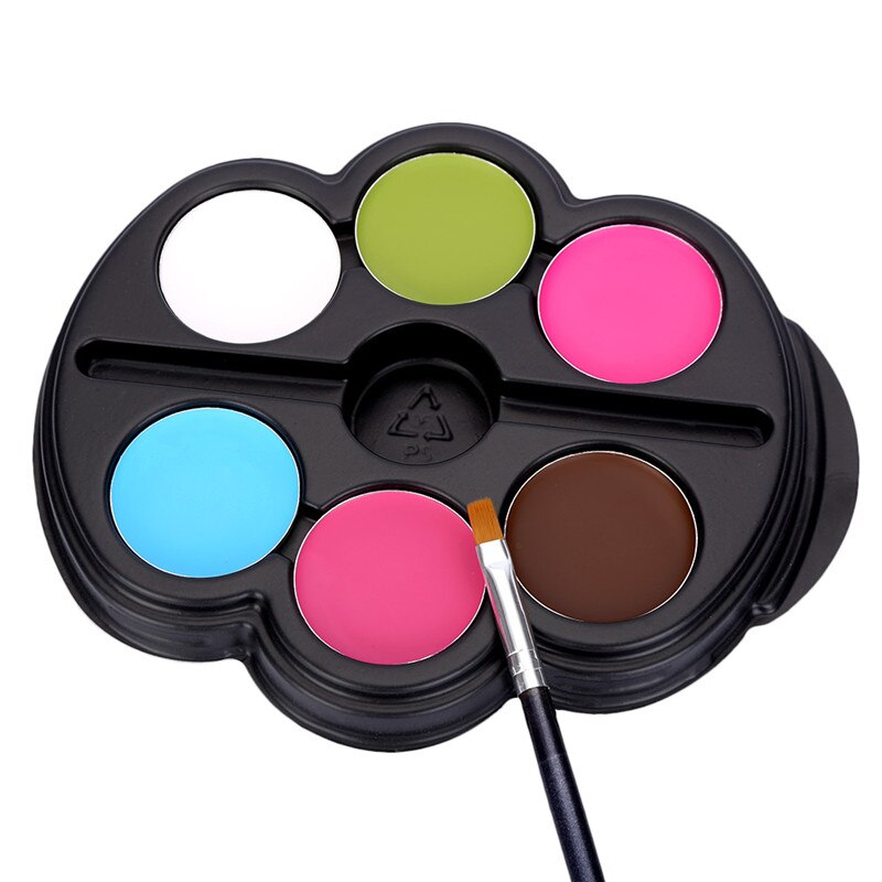 6 Color Face Painting Human Art Cosmetics Safety N... – Grandado