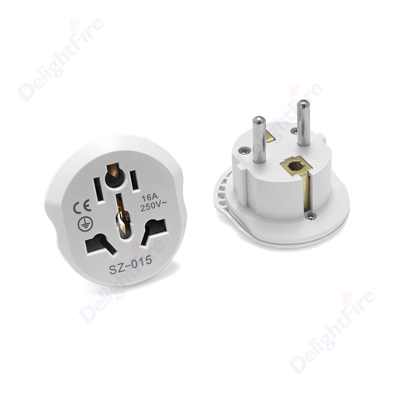 Eu Plug Adapter Universal Travel Adapter 16A 250V ... – Vicedeal