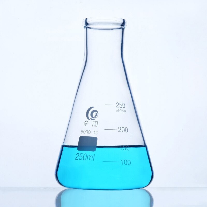 2 pieces/pack Thickened Glass Conical Flask Lab Bo... – Vicedeal