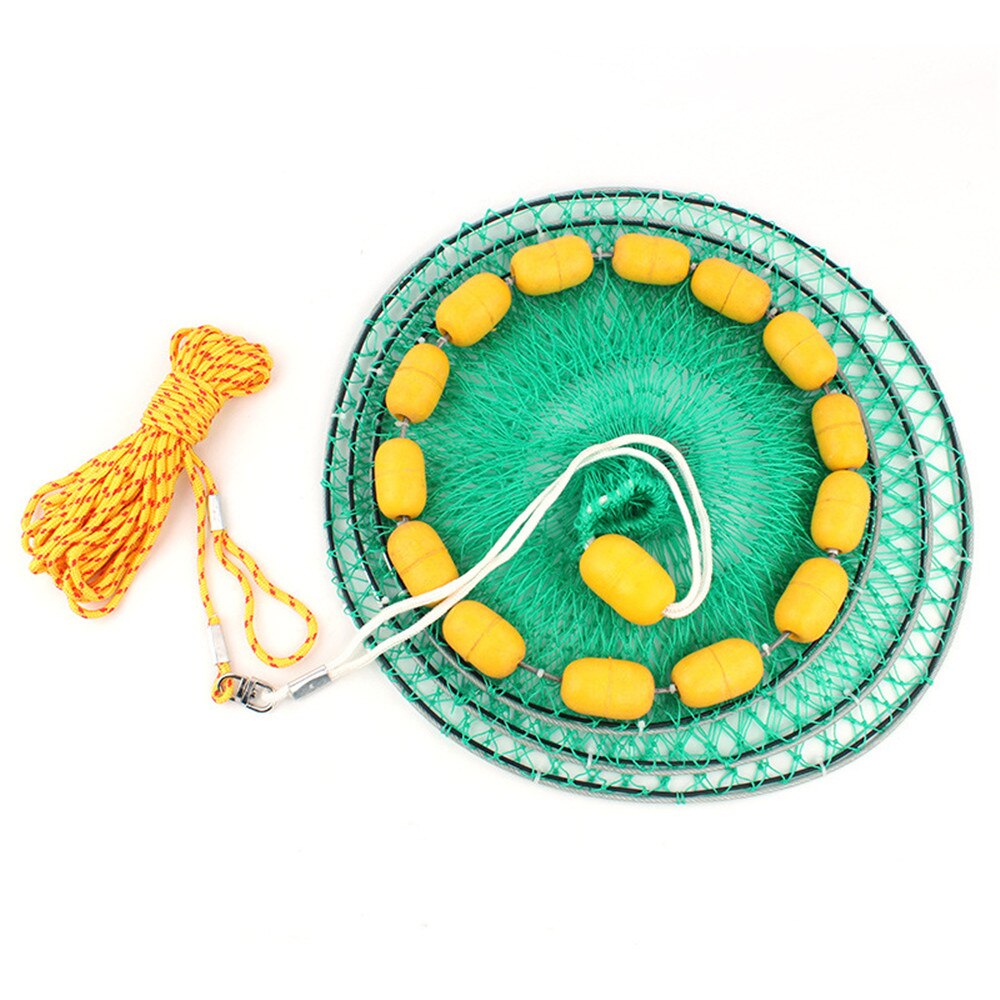 45*65CM Nylon Fishing Net Collapsible Trap Fish Cr... – Grandado