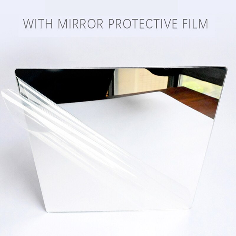 Mirror wall stickers Self-adhesive wallpaper Acryl... – Grandado