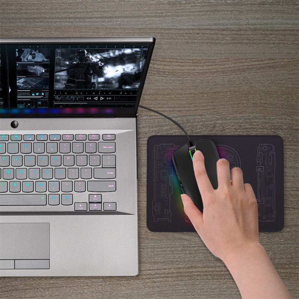 Type-C Ergonomic Mice 4 Backlight Modes Up To 3200... – Grandado