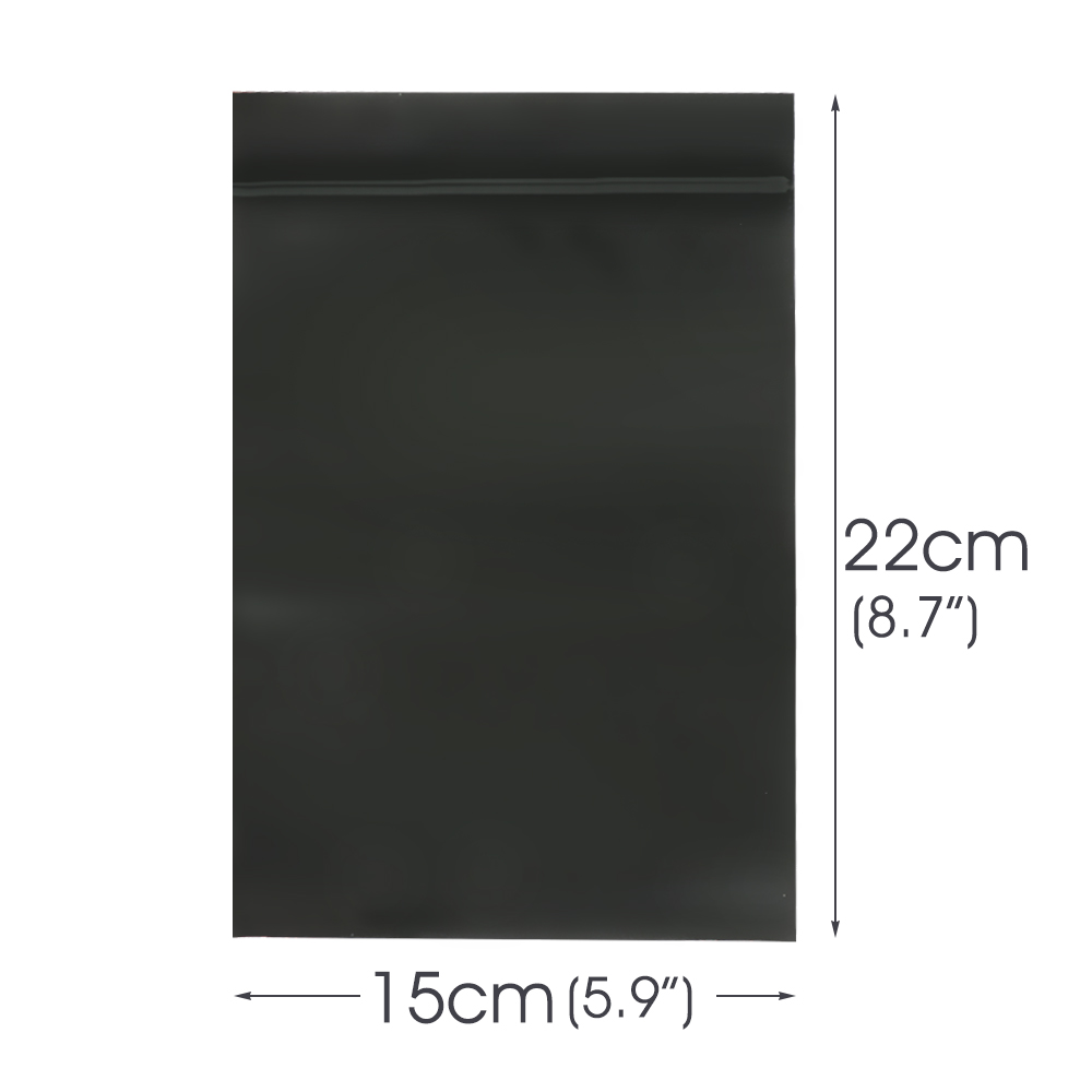 0.13mm Thickness Black Plastic Ziplock Bag Reseala... – Grandado