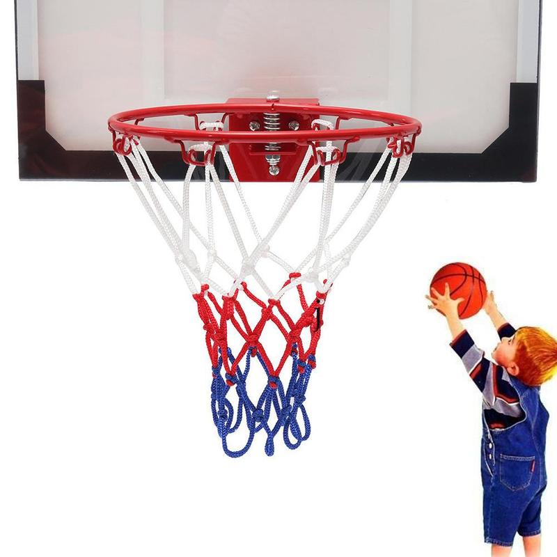 1 Set Hanging Basketball Wall Mounted Goal Hoop Ri... – Grandado