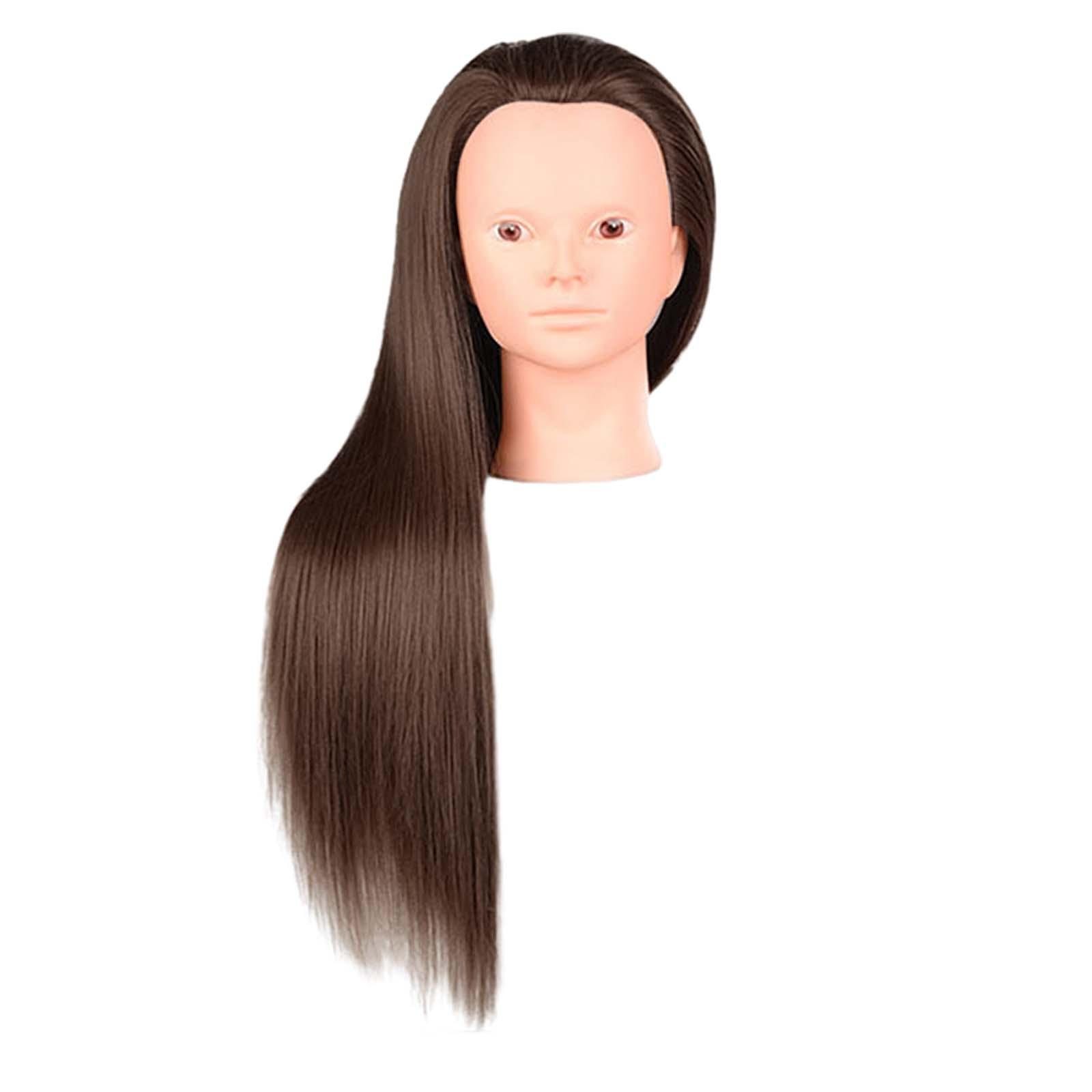 Hair Training Head Practice Tools Synthetic Fiber ... – Vicedeal