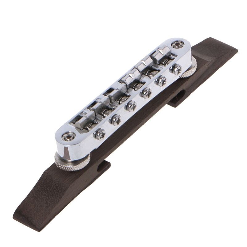 Adjustable Chrome Rosewood Bridge Roller Saddles F... – Grandado