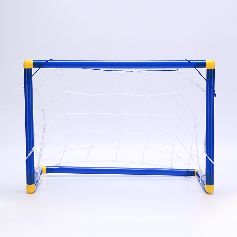 Folding Mini Football Soccer Ball Goal Post Net Se... – Grandado