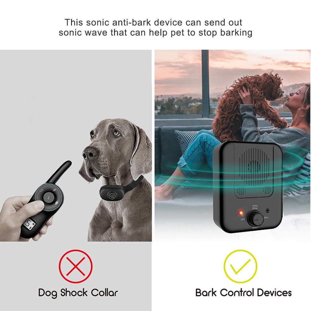 Ultrasonic Stopper Bark Dog Repeller Pet Training ... – Grandado
